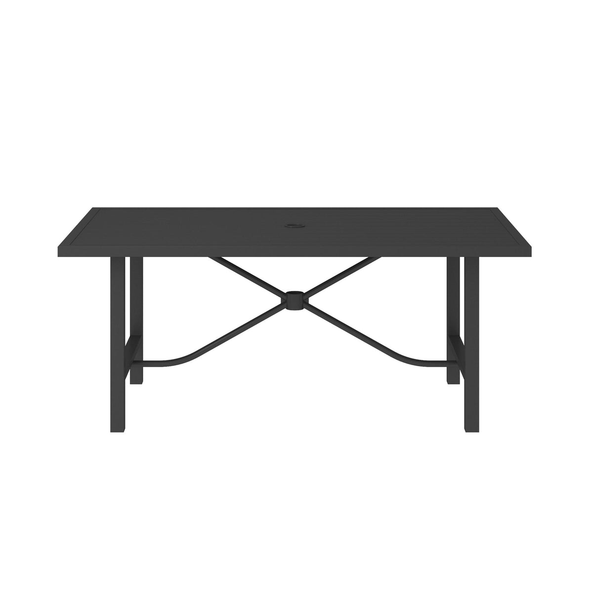 COSCO (US) Capitol Hill Outdoor Furniture, Patio Dining Table, Steel ...