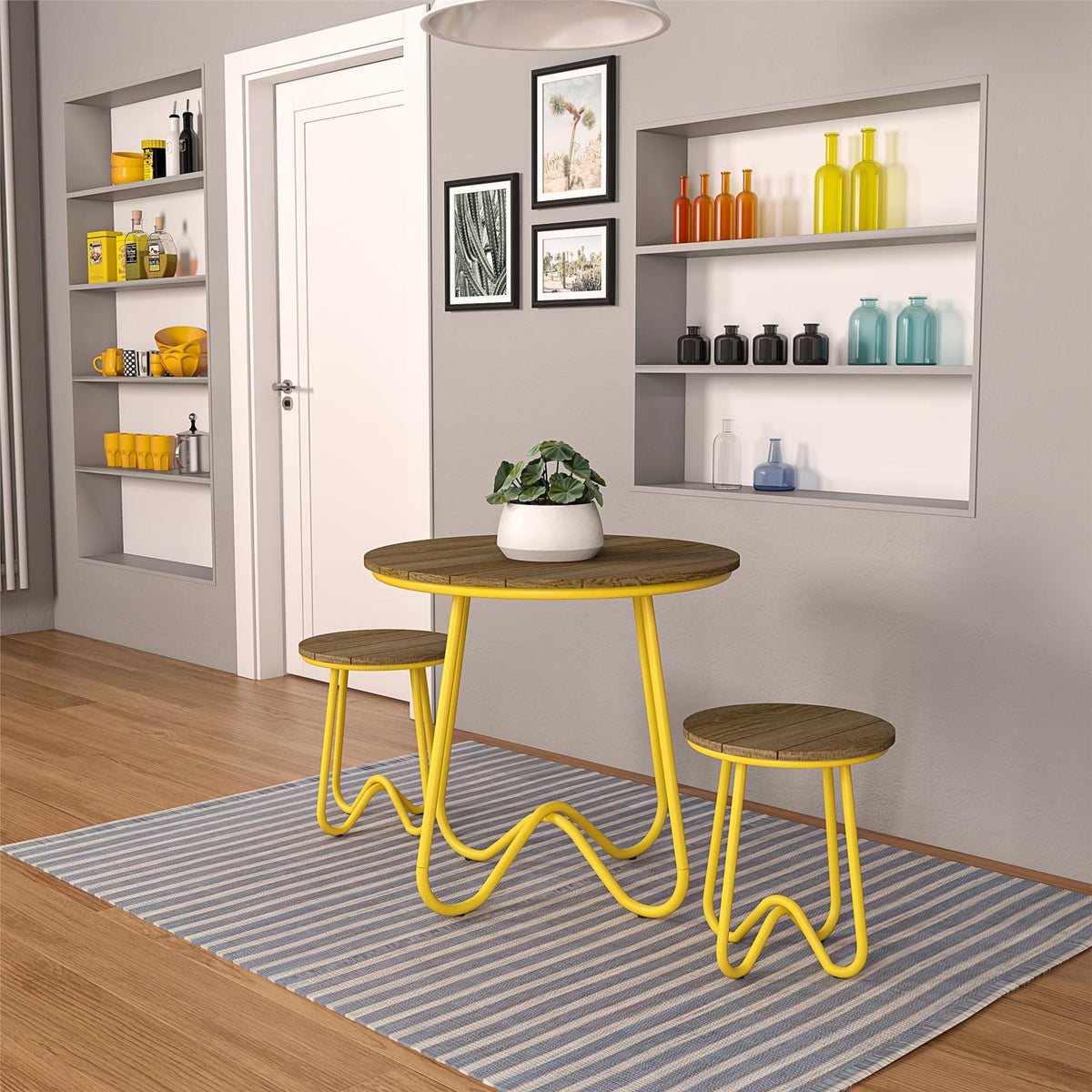 NOVOGRATZ POOLSIDE GOSSIP COLLECTION, BOBBI OUTDOOR/INDOOR BISTRO SET ...