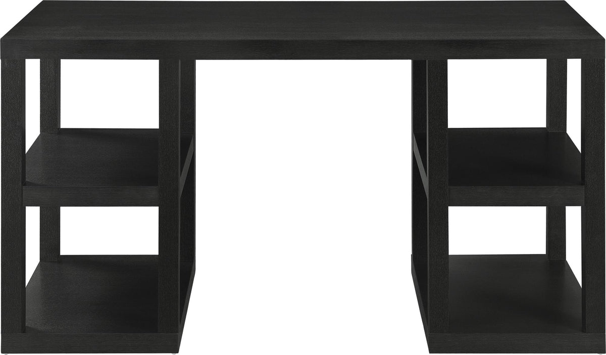 PARSONS DELUXE COMPUTER DESK, BLACK – Dorel Home Europe